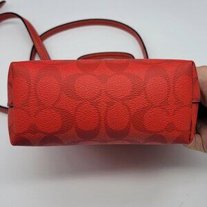 Coach | Bags | Coach Mini Gallery Crossbody In Signature Canvas Ca72 ...